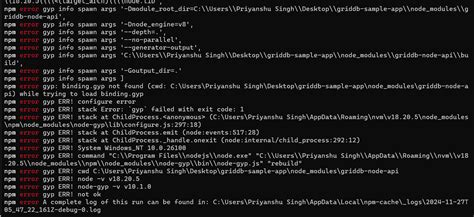 Nodejs Unable To Install Npm Package Of Griddb Node Api Stack Overflow