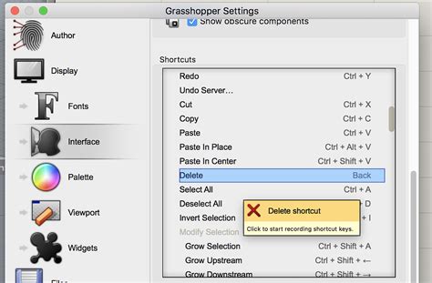 Edit Shorcut Issue Grasshopper Mcneel Forum