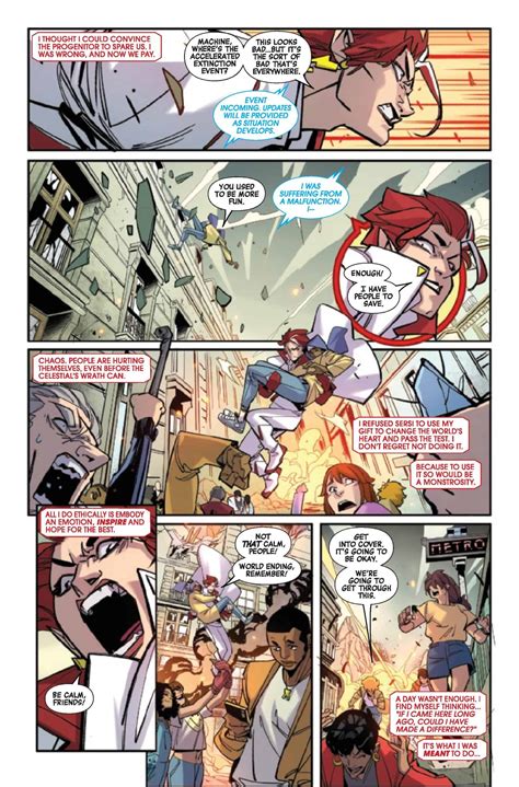 Sneak Peek Preview Of Marvel Comics A X E Starfox Comic Watch