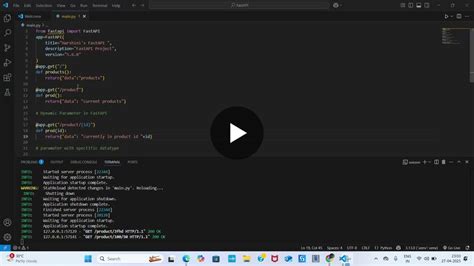 learning fastapi python api developerjourney day1 tech harshini p