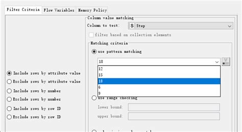 Row Filter Select Multiple Patterns Knime Analytics Platform Knime