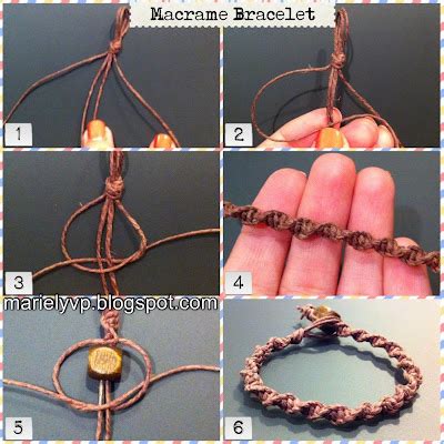 We Read Photo Tutorial Macrame Bracelet