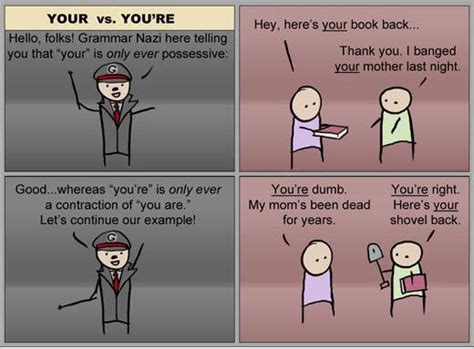 A Lesson From The Grammar Nazi Funny Pictures Quotes Pics Photos