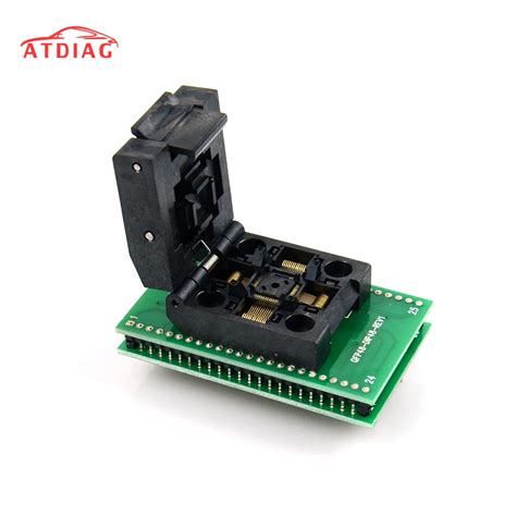 Qfp48 To Dip48 Ic Test Socket 0 5mm Picth Lqfp48 To Dip48 Programming Adapter Tqfp48 To