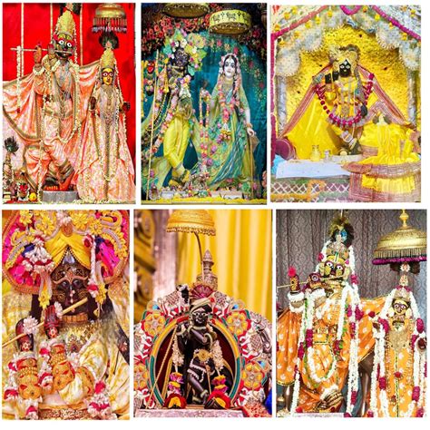 Vrindavan Thakur Ji Posterbanke Bihariradha Ramanagovind Dev Ji