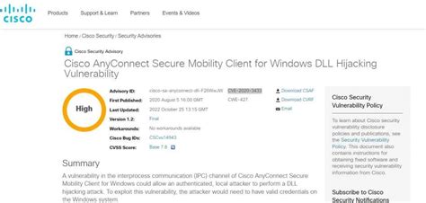 Dos Vulnerabilidades Criticas En Cisco Anyconnect Secure Mobility Client Parche Inmediatamente