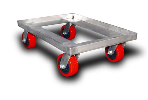 Sheet Pan Dolly With Side Guards Ela Enterprises