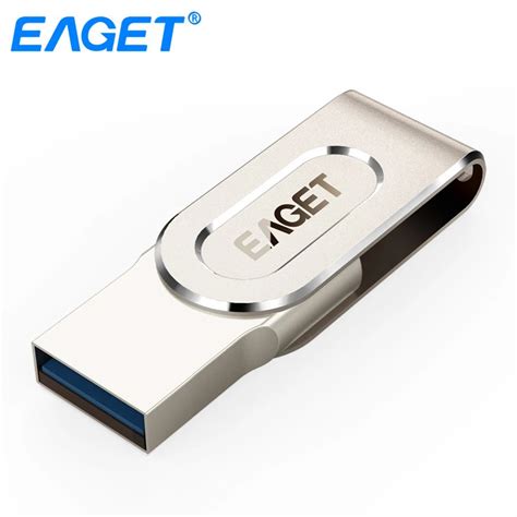 Eaget USB 3 0 64GB Flash Drive Micro Usb OTG Pendrive 16GB USB Stick Pen Drive 32GB Metal U Disk