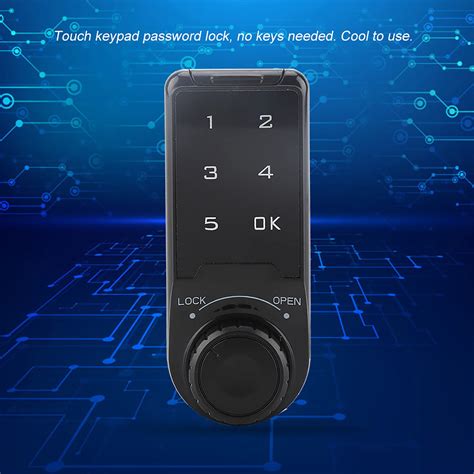 Mua Electronic Cabinet Lock Kit Digital Password Entry Touch Keypad Lock Keyless Security
