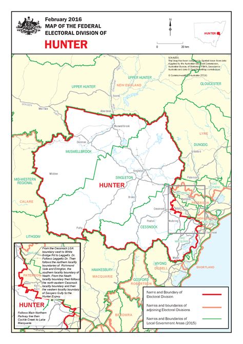 About The Hunter Electorate