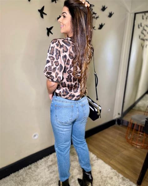 Calça Jeans Luna Mom Super High Lp Laços De Grife Frete Grátis Nas