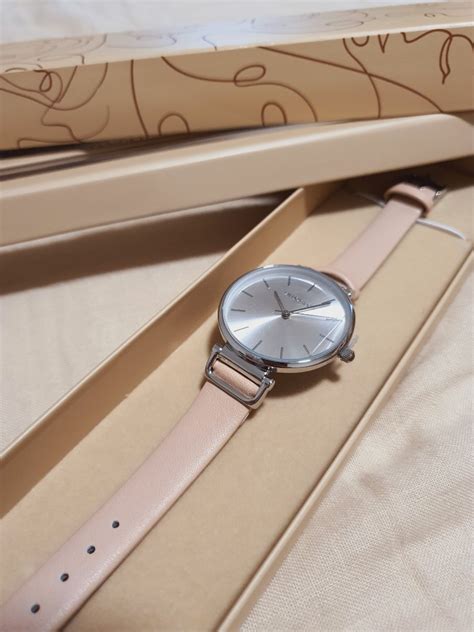 Minimalist Nude Coloured Watch Luxury Watches On Carousell