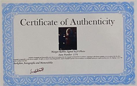 Margot Robbie Suicide Squad Signed Autographed 8x10 W Coa 4628579200