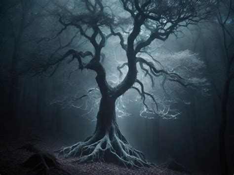 Premium Photo Dark Tree