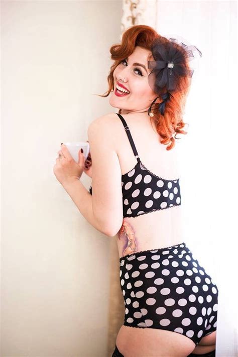 Retro Lingerie Set Soft Cup Bra And Highwaisted Briefs Handmade