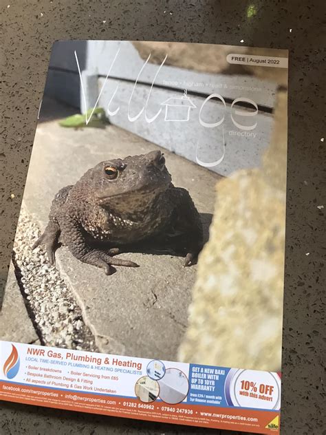 Village Directory The August Issue Will Be Out This Weekend 👍🏻 If You