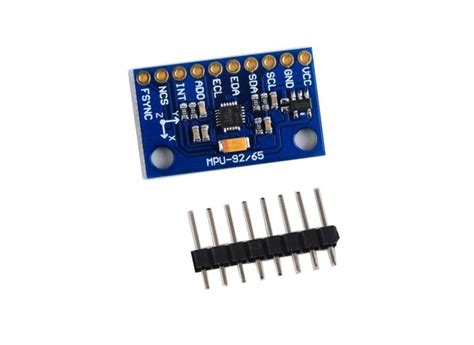 mpu 9250 spi iic 9 axis attitude module accelerator magnetometer