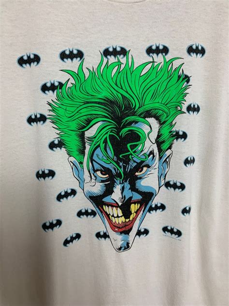 1989 Joker Dc Comics T Shirt Gem