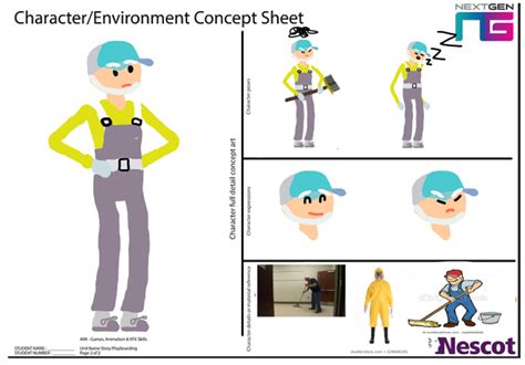 ~storyboardingsynoptic Project Character Sheet~
