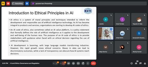 Ai And Ethics Governance And Regulation Day 1 Artificial