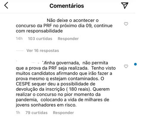 Concurso PRF candidatos pressionam governo por não realização das provas