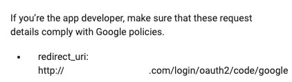 spring boot - Google OAuth2 integration Error 400: redirect_uri_mismatch - Stack Overflow