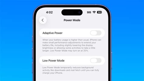 Ios 26 Gets New Adaptive Power Option To Extend Battery Life Macrumors