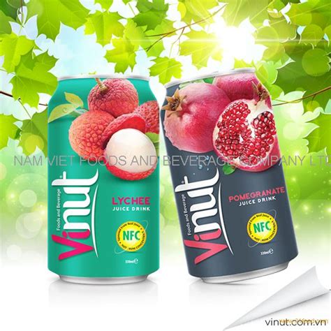 VINUT 350ml good price canned fruit juice drink,Vietnam VINUT price ...