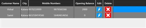 C Selectedrow Of Datagrid Is Not Selected Again After Returning To