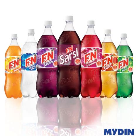 Fandn Carbonated Drink 15l 8 Variants Lazada