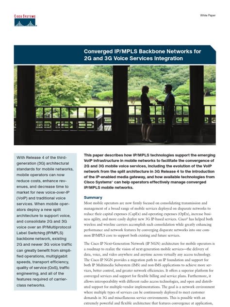 converged ip mpls backbone network pdf multiprotocol label
