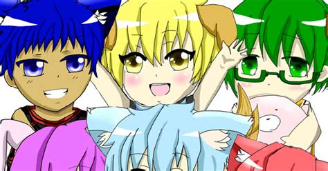 黒バスアニマル変化 キセキ なつめのイラスト Pixiv