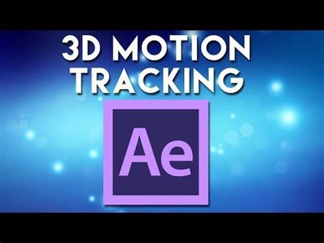D Motion Tracking Tutorial After Effects Element D