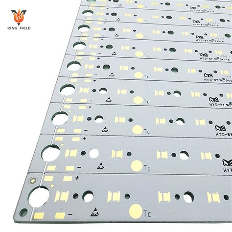 15mil Subtractive Process King Fieldoem Aluminum Base Ccl Rigid Pcb