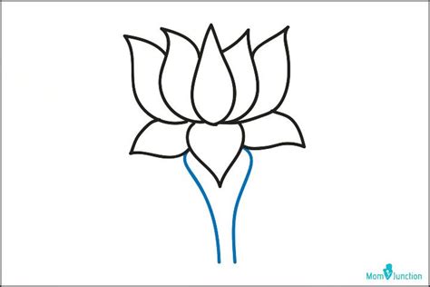 How To Draw Lotus Easy Step By Step Guide