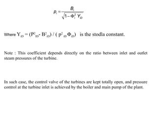Off Design Performance Prediction Of Steam Turbines Ppt