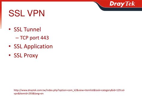 Ppt Draytek Vpn Solution Powerpoint Presentation Free Download Id4643678