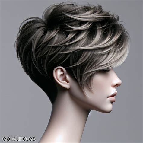 Corte Pixie Medio Equilibrio Y Estilo Innovador Epicuro