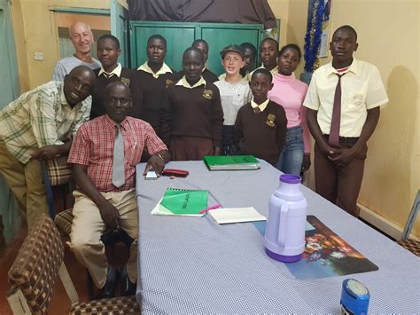 Heart 4 Africa At Budokomi Secondary School With Principal And