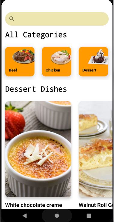 Github Ma Moud Zim Foodrecipesapplication An Application To View