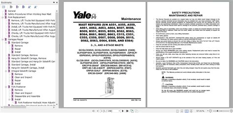 Yale Electric Motor Rider Trucks A908 ERC20 32AGF Europe Service