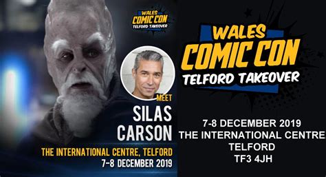 Wales Comic Con Telford Takeover 2019 Silas Carson Fantha Tracks