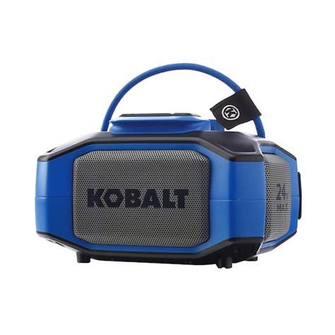 Kobalt 7 In 10 Watt Bluetooth Compatibility Outdoor Portable Speaker Kbts 124b 03 At