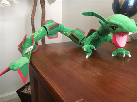 Pokemon Rayquaza Plush 31 Inches Long 1880829515