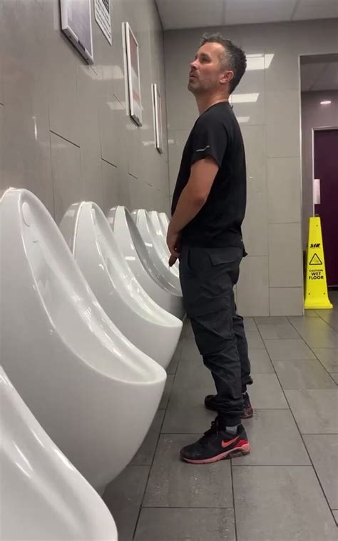 Pee Spy Favs Uncut Dick At Urinal Video 2