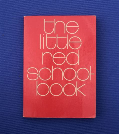 Little Red School Book Dads Drawers