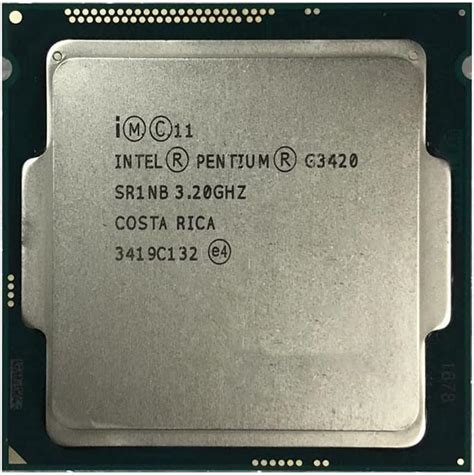 Amazon.com: Intel Pentium G3420 3.2 GHz Used Dual-Core CPU Processor 3M ...