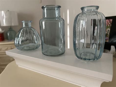 Green Glass Bud Vase 5