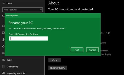 How To Change Your PC S Name In Windows 10