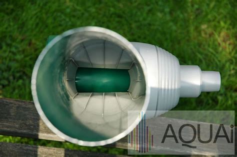 Zbieracz Wody Z Filtrem Siatkowym Inox I Zaworem Szary Aquai